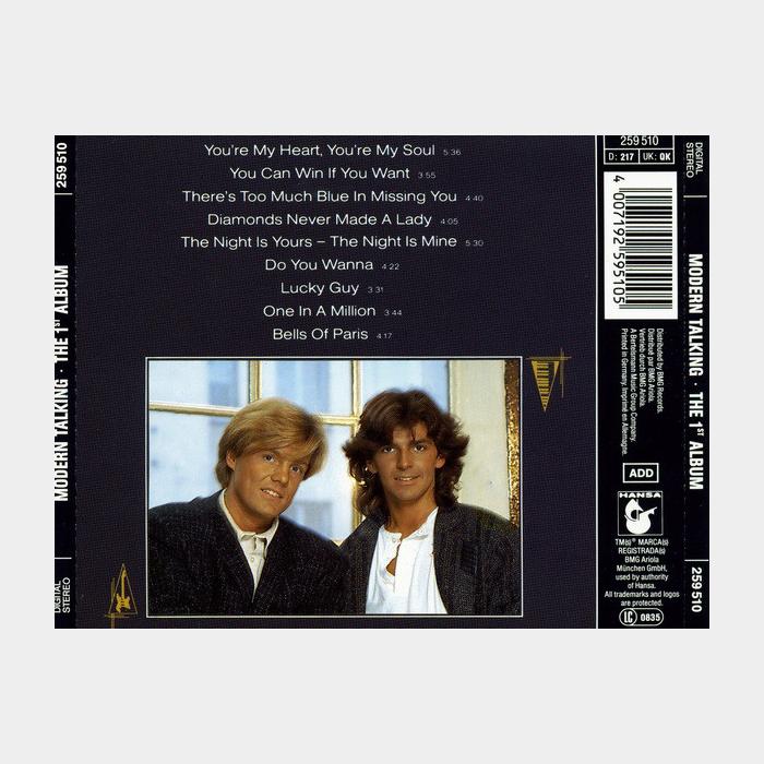CD Modern Talking - The 1st Album | Master Sound
