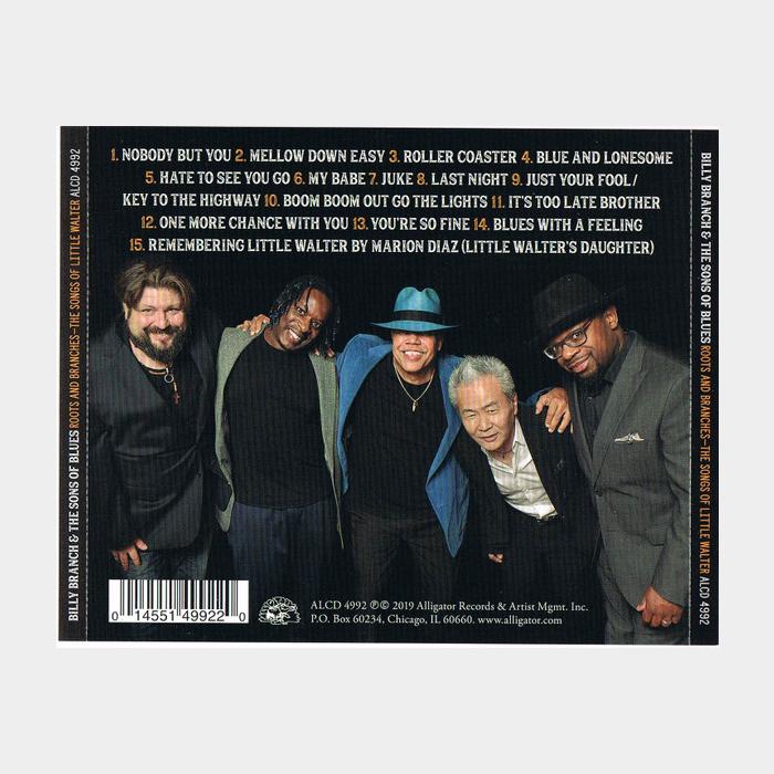 CD Billy Branch & The Sons Of Blues - Roots & Branches | Master Sound