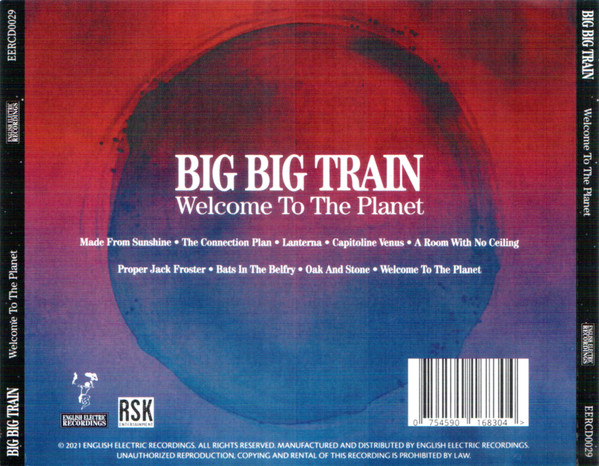 CD Big Big Train - Welcome To The Planet | Master Sound